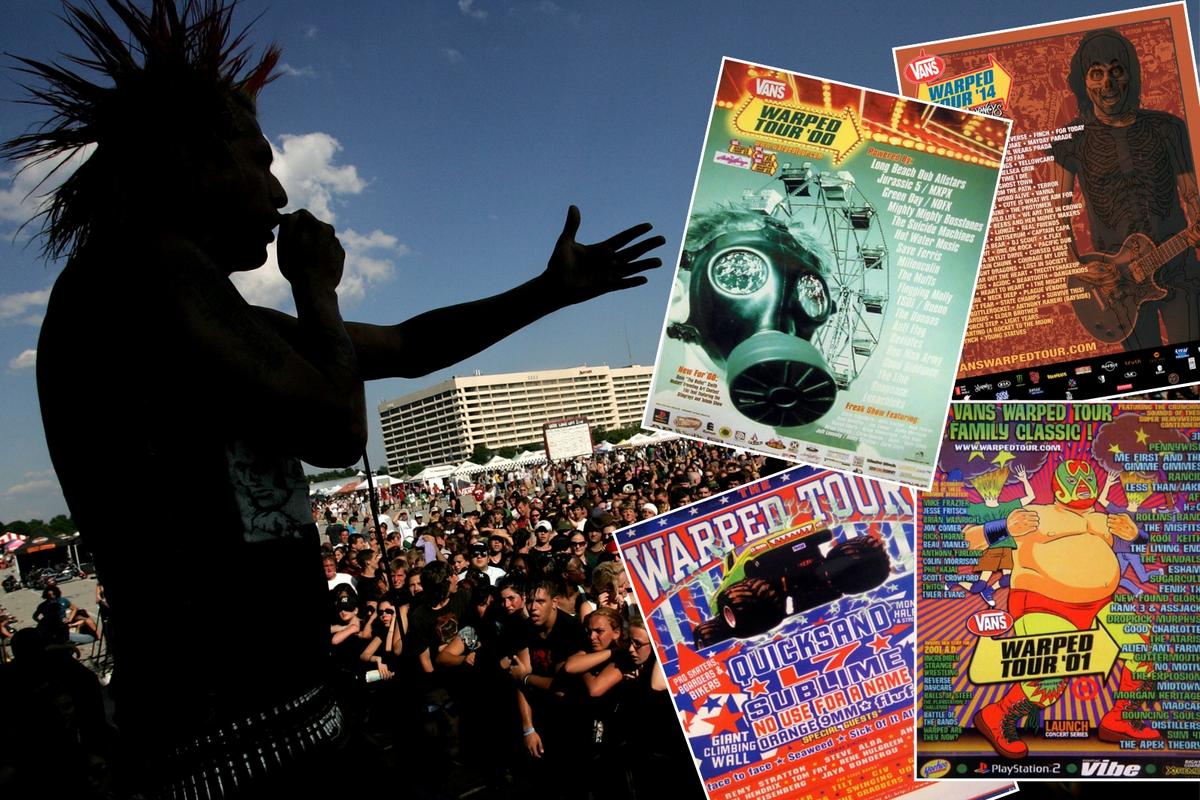 Look Through 30 Years of Warped Tour Lineup Posters! - S.L.A.T.E.